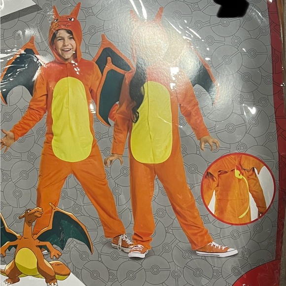 Pokemon | Costumes | Pokemon Charizard Deluxe Child Costume Small 46 ...